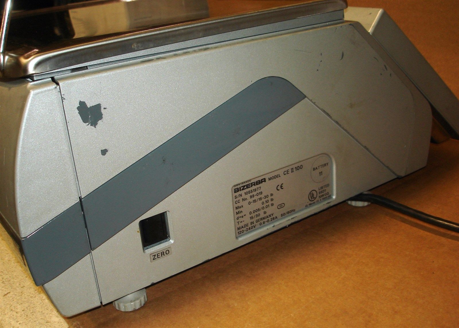 Bizerba CE 100 Touchauszeichnungswaage :: Elektromarkt